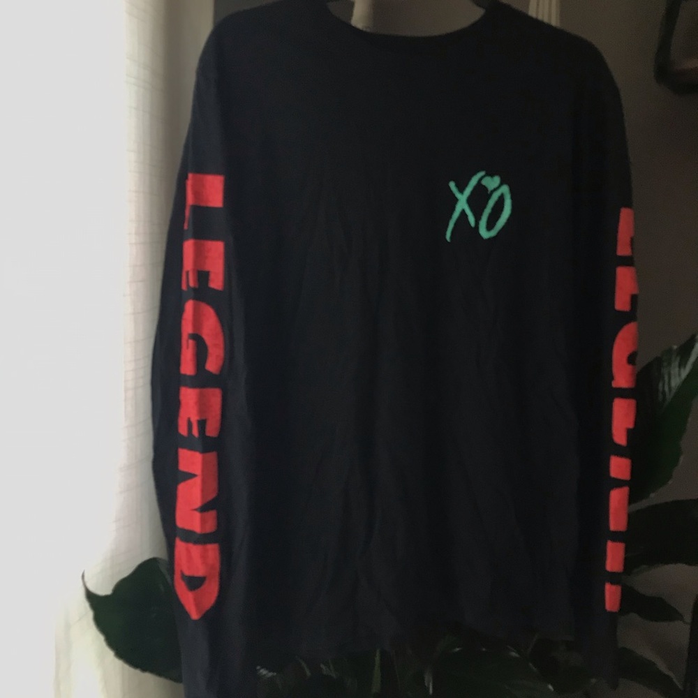 The Weeknd Starboy Tour Merch Legend Long Sleeve - Gem